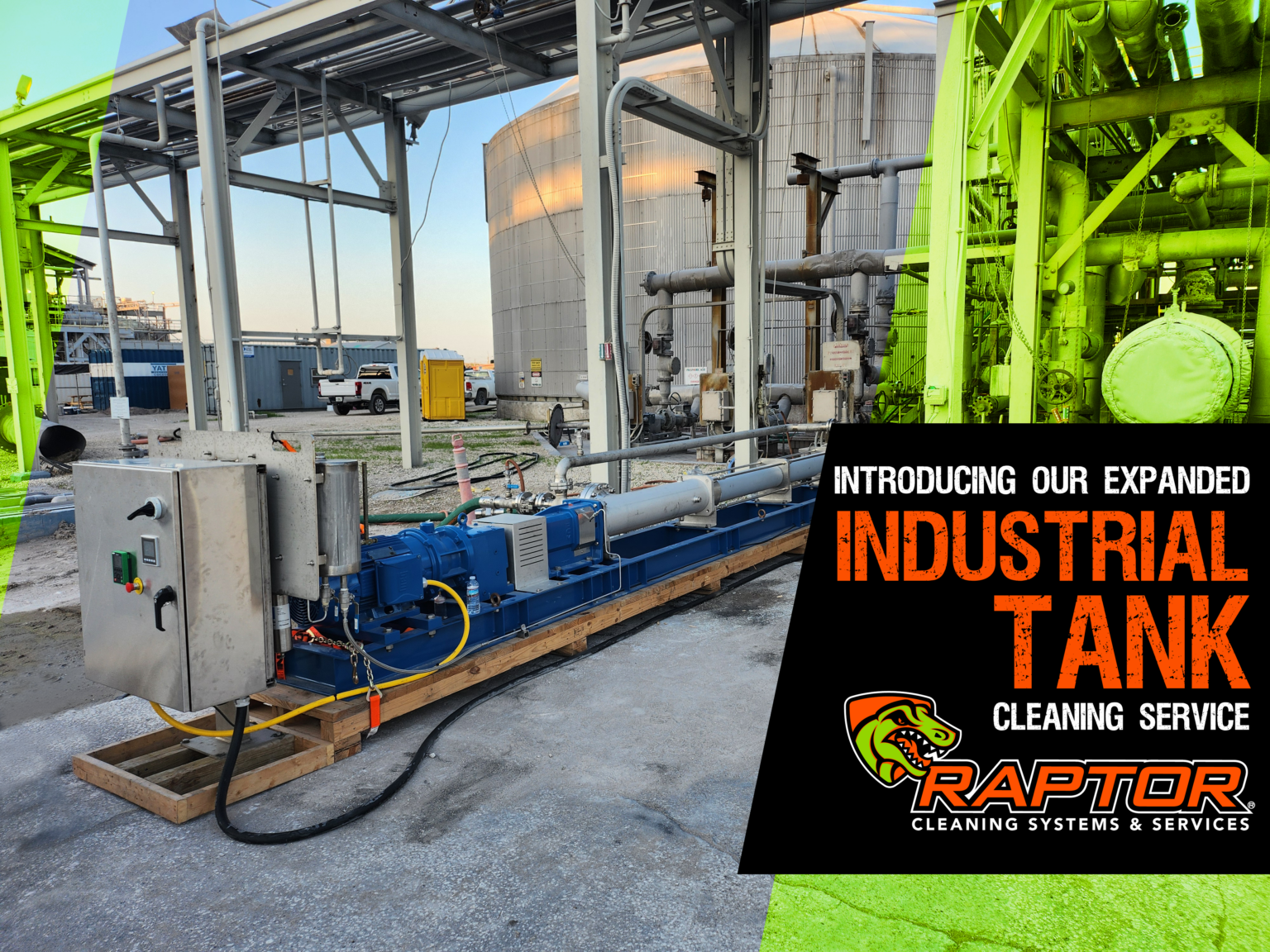 Industrial Tank Cleaning Services | Raptor Cleaning Systems & Services